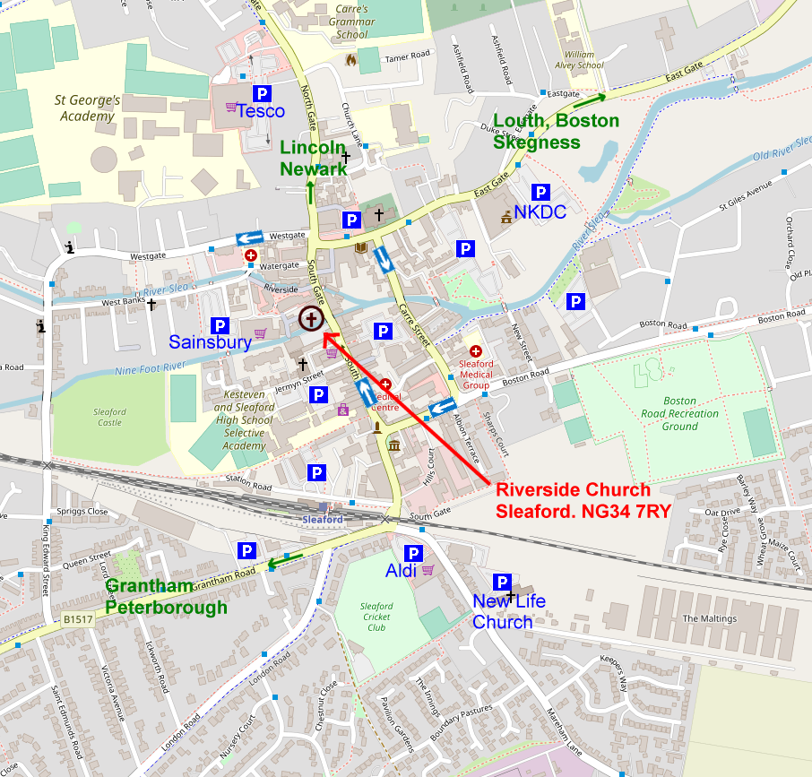 Riverside Church - Finding us